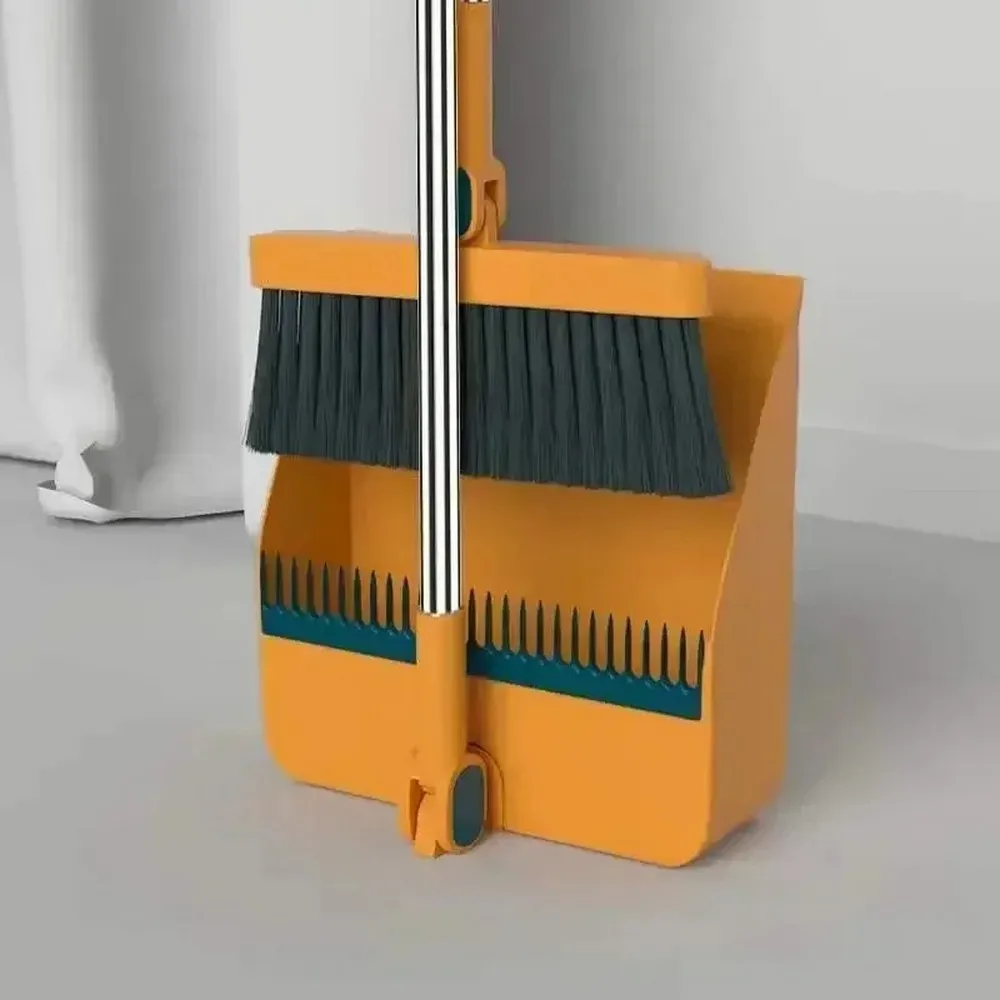 Brooms-Sets-Folding-Dustpan-Cleaning-Tools-Squeeze-Courtyard-Toliet ...