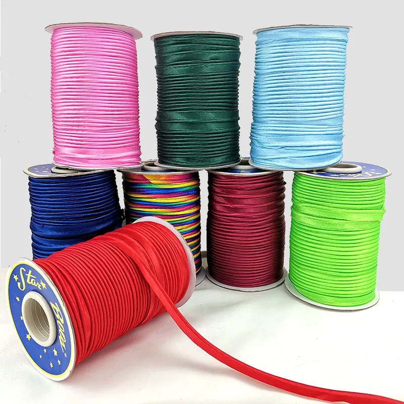 5-Yards-10mm-Edge-Sewing-Ribbon-Bias-Piping-Cord-Rope-For-DIY-Patchwork ...