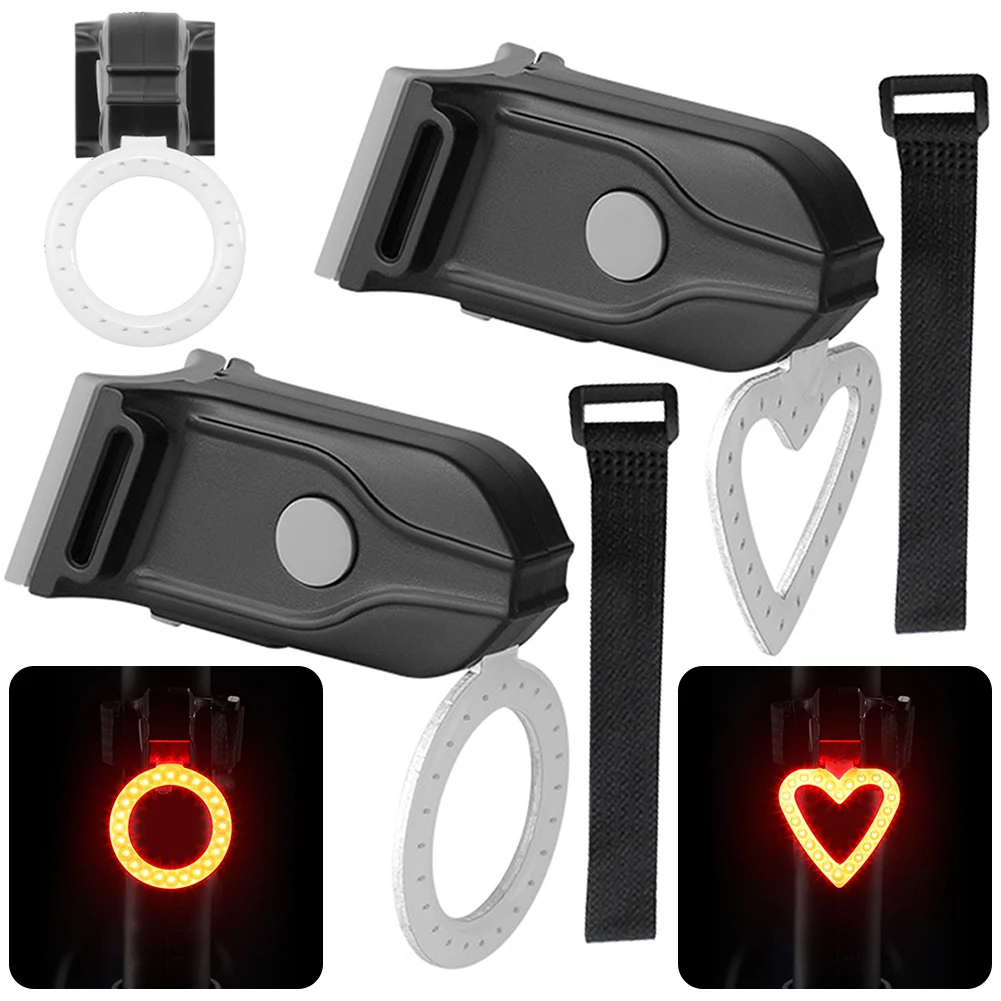 Bicycle-Tail-Light-USB-Rechargeable-Cycling-Back-Light-Waterproof-Led ...