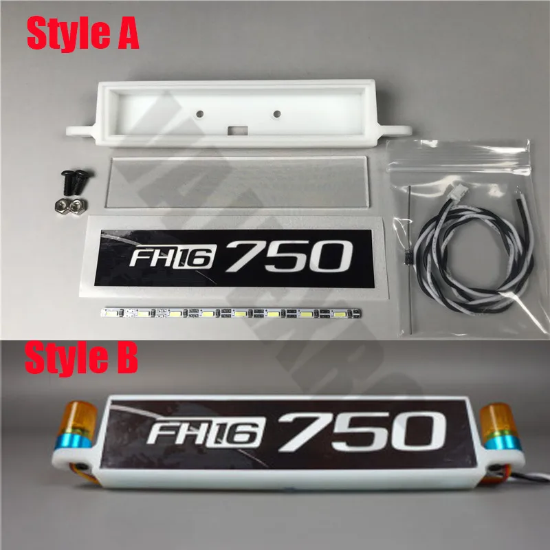 Advertising-Light-Boxes-W-LED-DIY-Kit-for-1-14-Scale-Tamiya-Remote ...