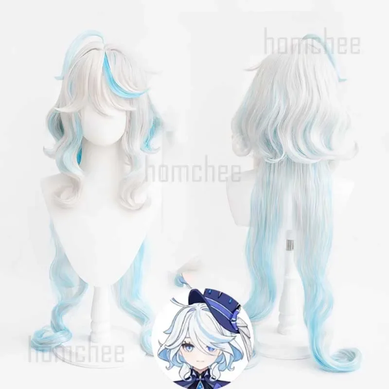 Focalors Cosplay Costume Genshin Impact Cosplay Focalors Uniform With ...