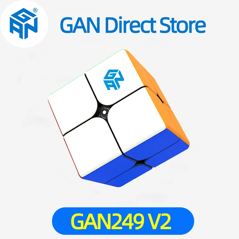 GAN-249-V2-Magic-Speed-gan-Cube-gan-2x2-249-Professional-Mini-Pocket ...