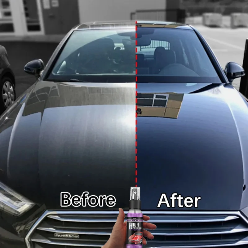 3-in-1-Car-Protection-Quick-Ceramic-Coating-Nano-Spray-Car-Coating-Wax ...