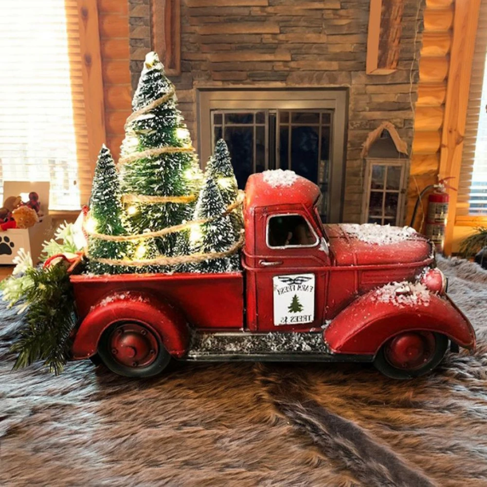 Top 99 christmas decor red truck items featuring the iconic holiday symbol
