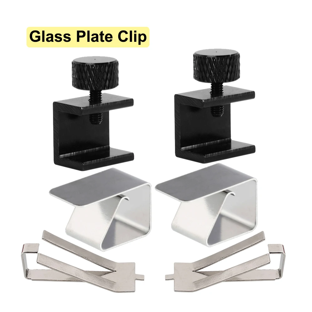 4pcs Glass Clip 3D Printer Hotbed Ultrabase Glass Plate Clamp Clips ...