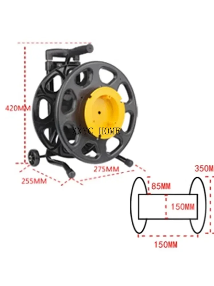 S350A-AB-Manual-Cable-Winding-Reel-Optical-Mobile-Fiber-Signal-Line ...