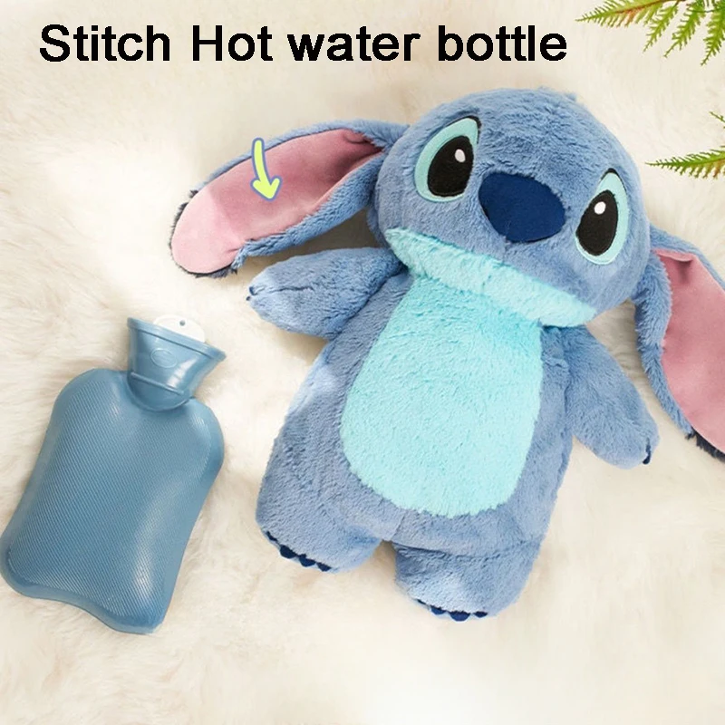 Stitch-Hot-Water-Bag-Kawaii-Disney-Lilo-Stitch-Anime-Plush-Doll-Cute ...