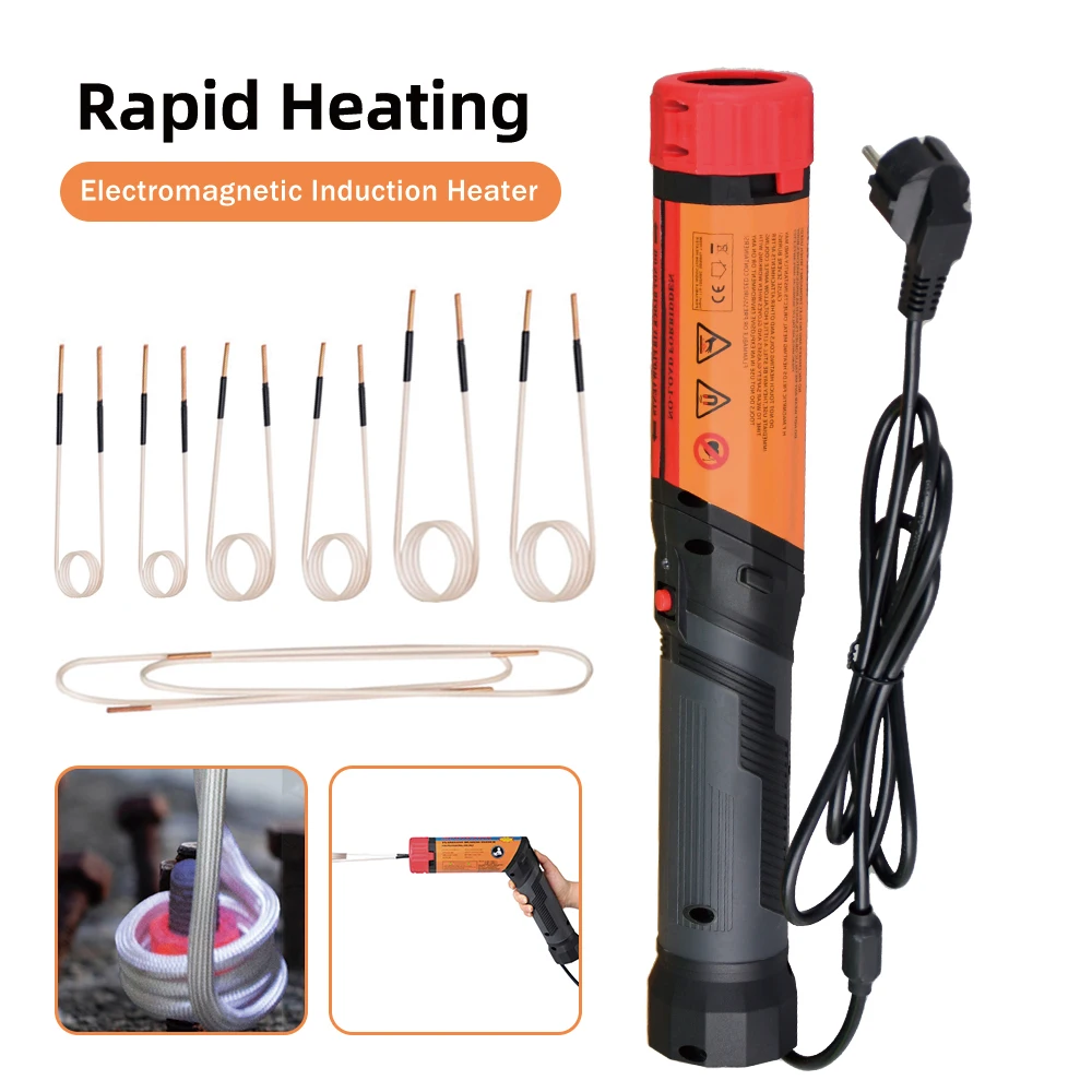 New-1000W-Magnetic-Induction-Heater-Tool-Kit-Rotating-Handheld-Held ...