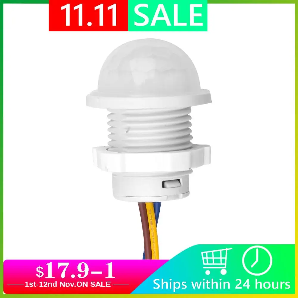 Light Switch Pir Sensor Detector Smart Switch Led 110v 220v Pir ...