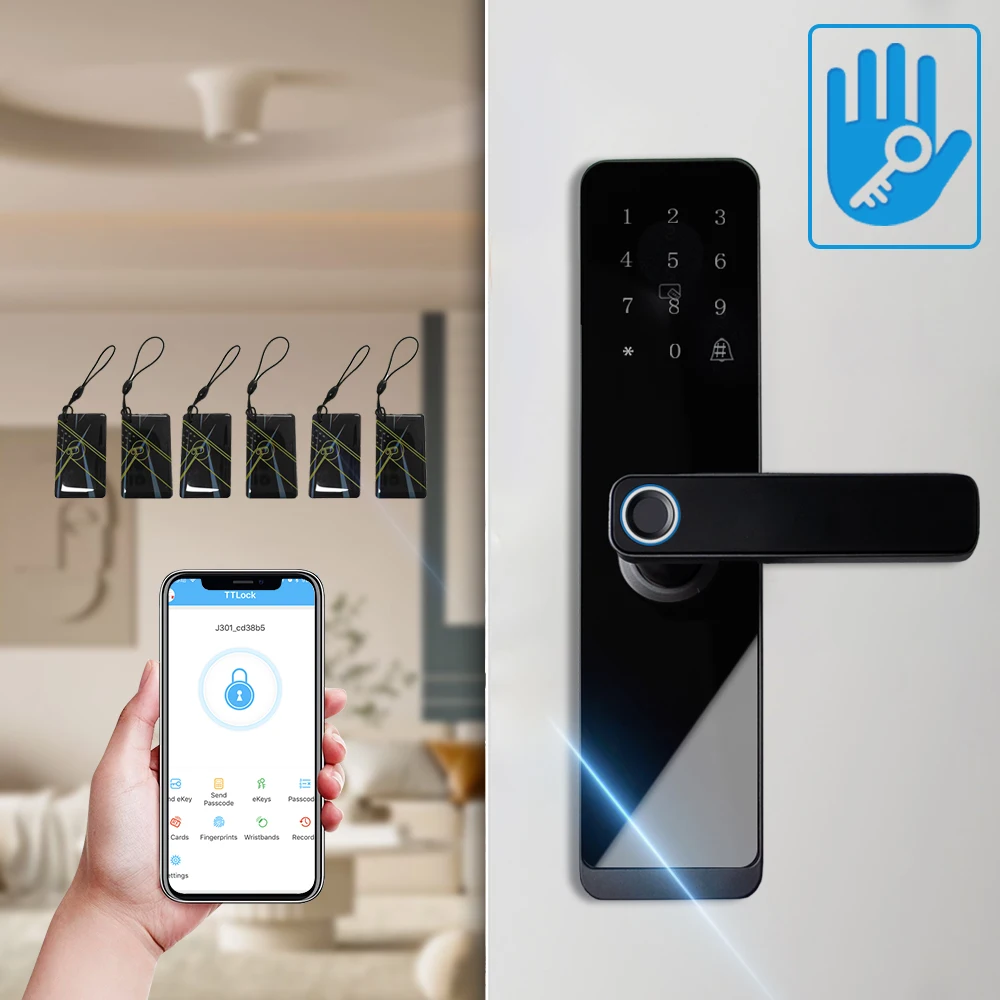 PHIPULO-TTLOCK-App-Smart-Door-Lock-Electronic-Door-Lock-Fingerprint ...