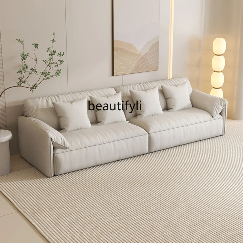 Lazy-Sofa-Italian-Creative-Living-Room-Sofa-Simple-Straight-Row ...