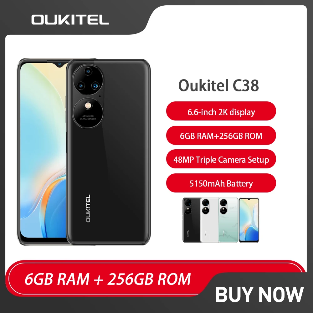 Oukitel C38 - Full phone specifications