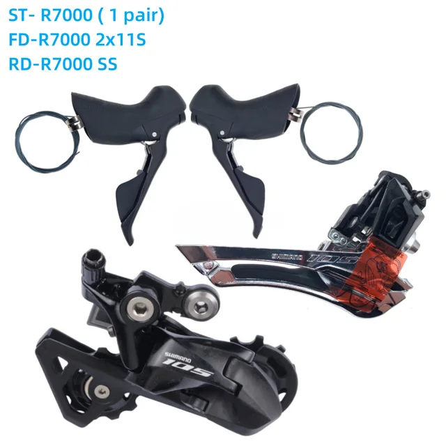 SHIMANO 105 R7000 Groupset 2x11S Shifter ST-R7000 Right/Left A Pair 11v ...