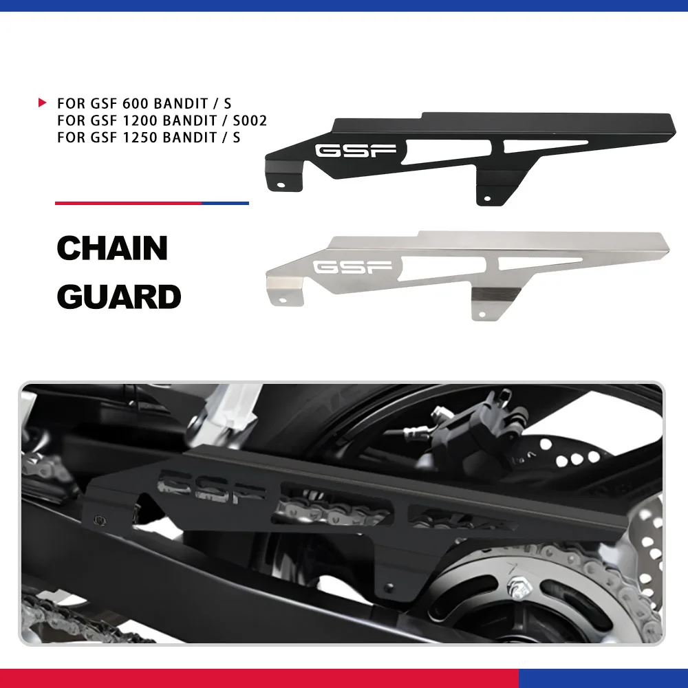 Back-Drive-Chain-Cover-Guard-Protection-For-SUZUKI-GSF-600-Bandit-S ...