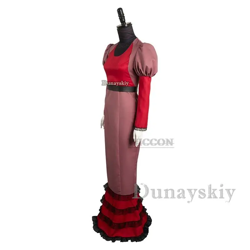 Hazbin-Rosie-Cosplay-Red-Dress-Hotel-Overlord-Clothes-lolita-Anime ...