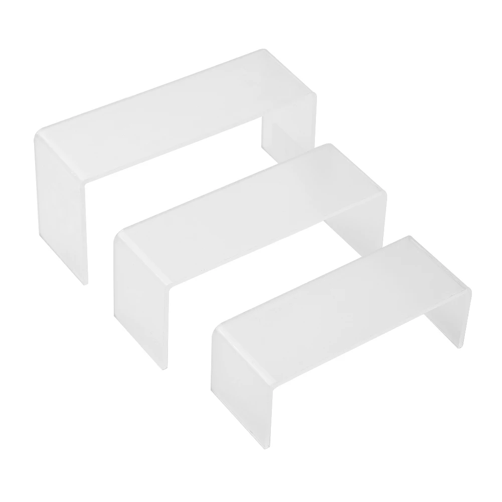 3Pcs-Set-3mm-Acrylic-Display-Stand-Jewelry-Showcase-Storage-Rack-Shelf ...