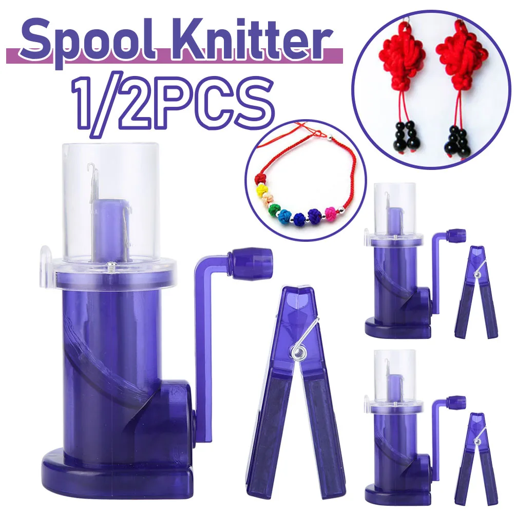 Spool-Knitter-Knitting-Hand-Machine-Knitter-Spool-Mill-Winder-Sewing ...