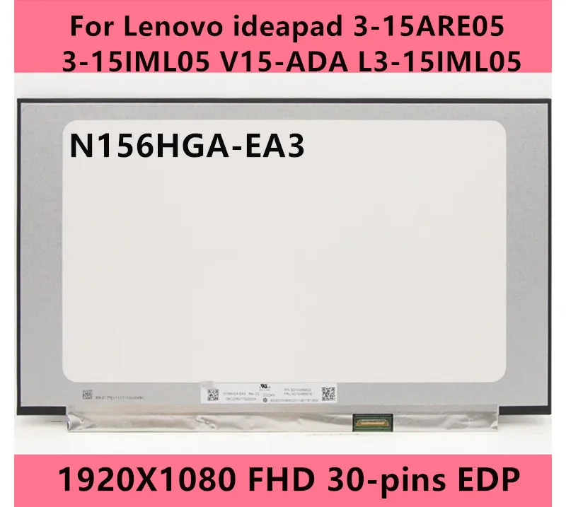 15-6-Inch-Slim-Laptop-LCD-Screen-N156HGA-EA3-C1-C2-C4-For-Lenovo ...