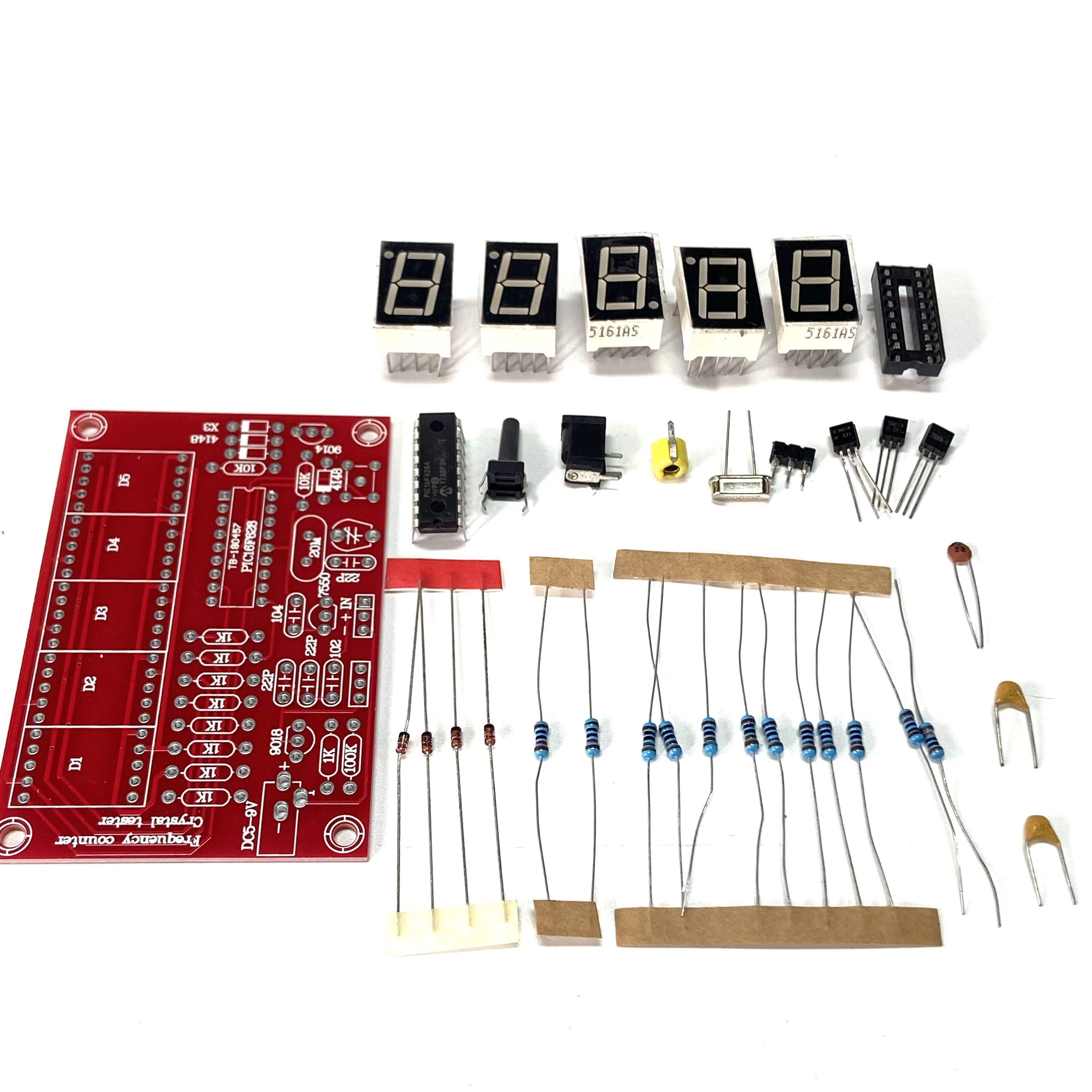 DIY Frequency Meter Kit with 5-Digit Digital Tube Display - tech ...