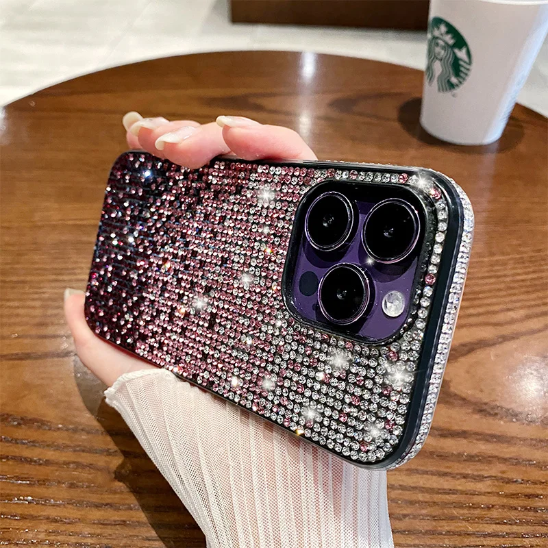 Luxury-Glitter-Gradual-Change-Fully-Jewelled-Diamond-Phone-Case-For ...