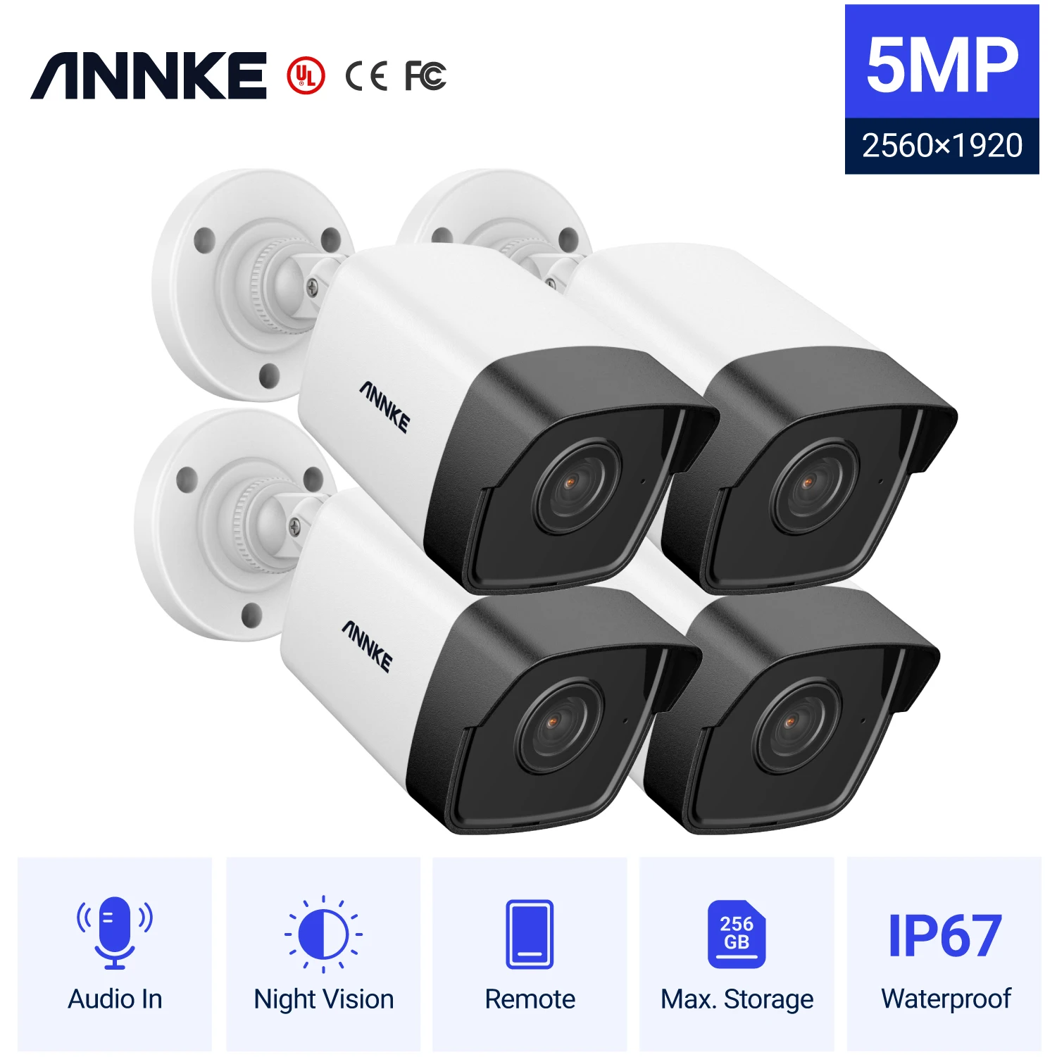 Annke C800 4k 8mp Poe Security Camera | Annke Surveillance Camera 4 ...