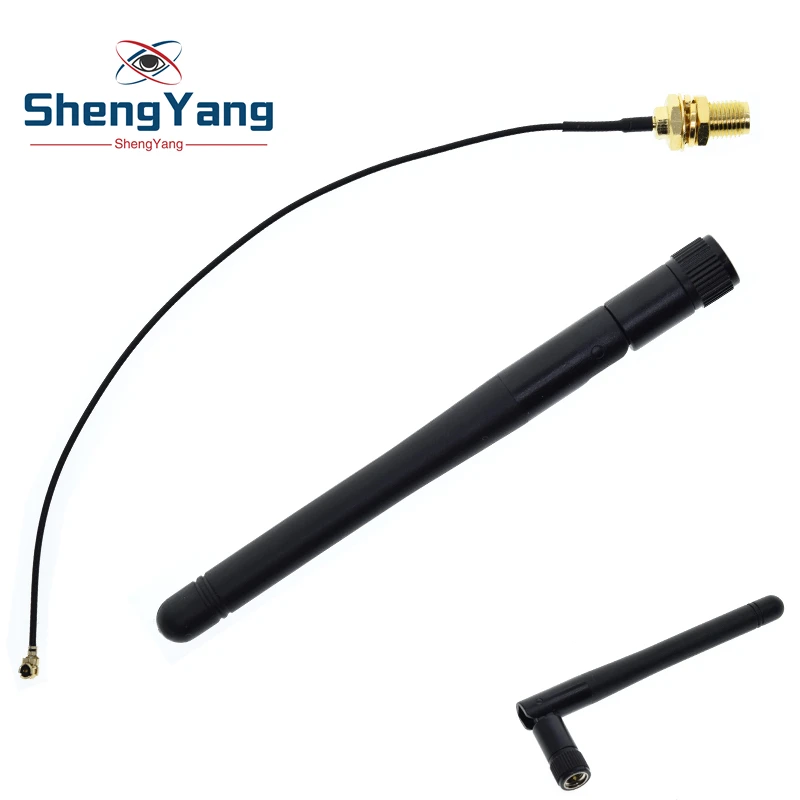 2-4GHz-3dBi-WiFi-2-4g-Antenna-Aerial-RP-SMA-Male-wireless-router-17cm ...