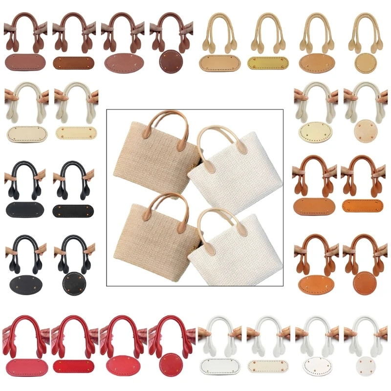 Handbag-Making-Kits-Repairing-Set-Leather-Handbag-Bottom-Base-Handle ...