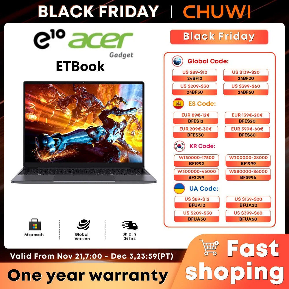 ACER-Gadget-e10-ETBook-Laptop-14-16GB-RAM-512GB-SSD-intel-i5-12450H ...