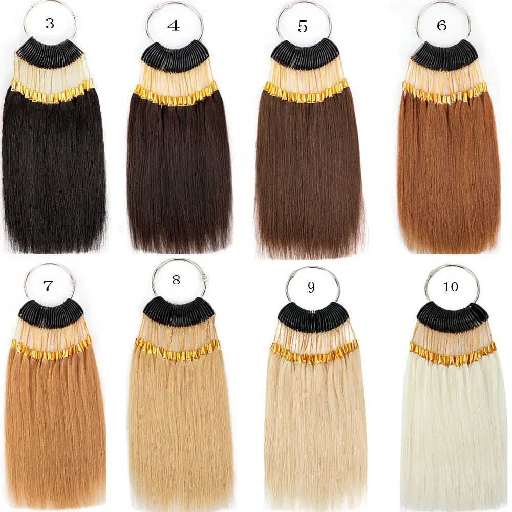 30Pcs-Set-100-Human-Virgin-Hair-Color-Ring-for-Human-Hair-Extensions ...