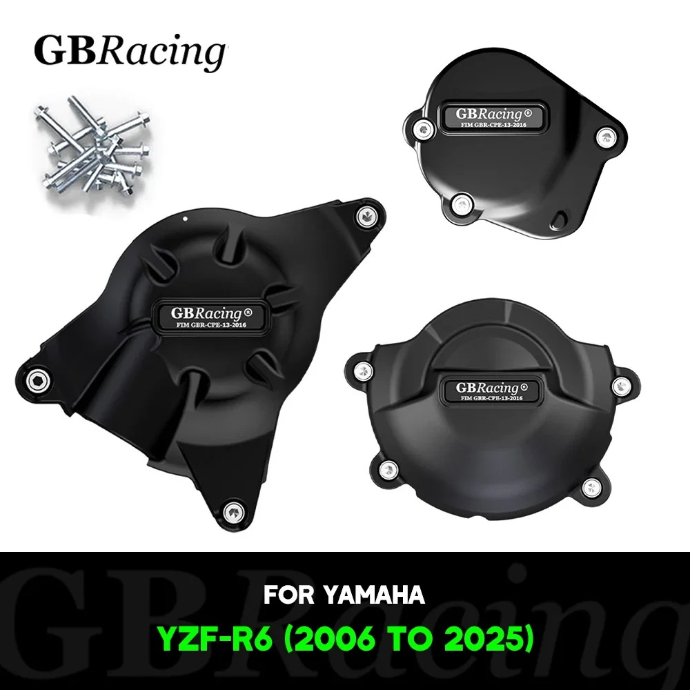 GB Racing Engine Cover R6 2006 to 2025 For YAMAHA YZF-R6 Motorcycle ...