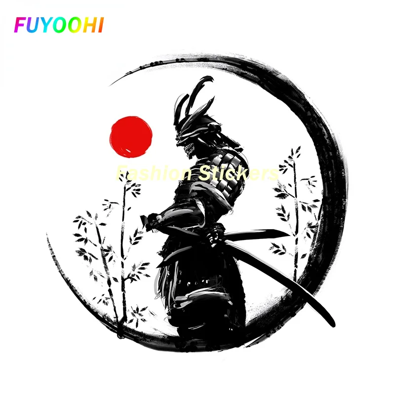 FUYOOHI-Stickers-Creative-Samurai-Warrior-Vinyl-Car-Sticker-Scratch ...