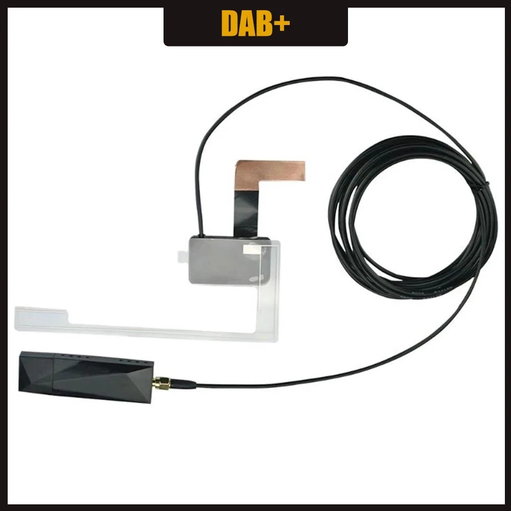 DAB+ Antenna with USB Adapter Receiver for Android Car Stereo Player ...