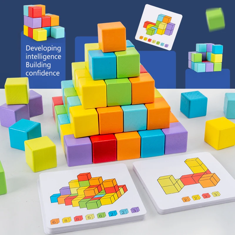 Children-s-Cube-Space-Thinking-Buildling-Blocks-Preschool-3D-Puzzle ...