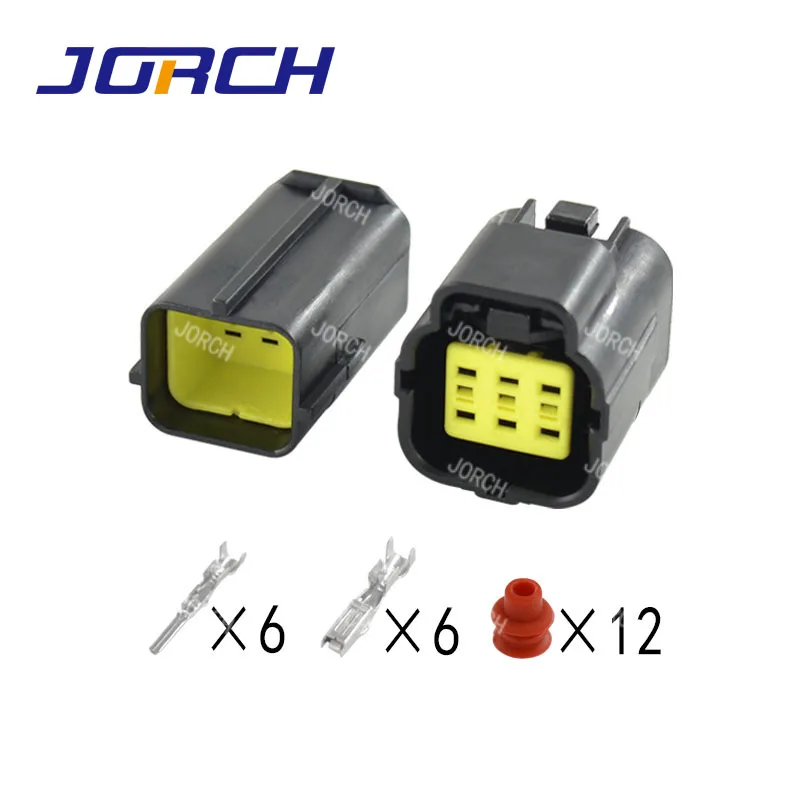 5sets-6-Pin-Male-FemaleWaterproof-Wire-Connector-Plug-Car-Auto-Sealed ...