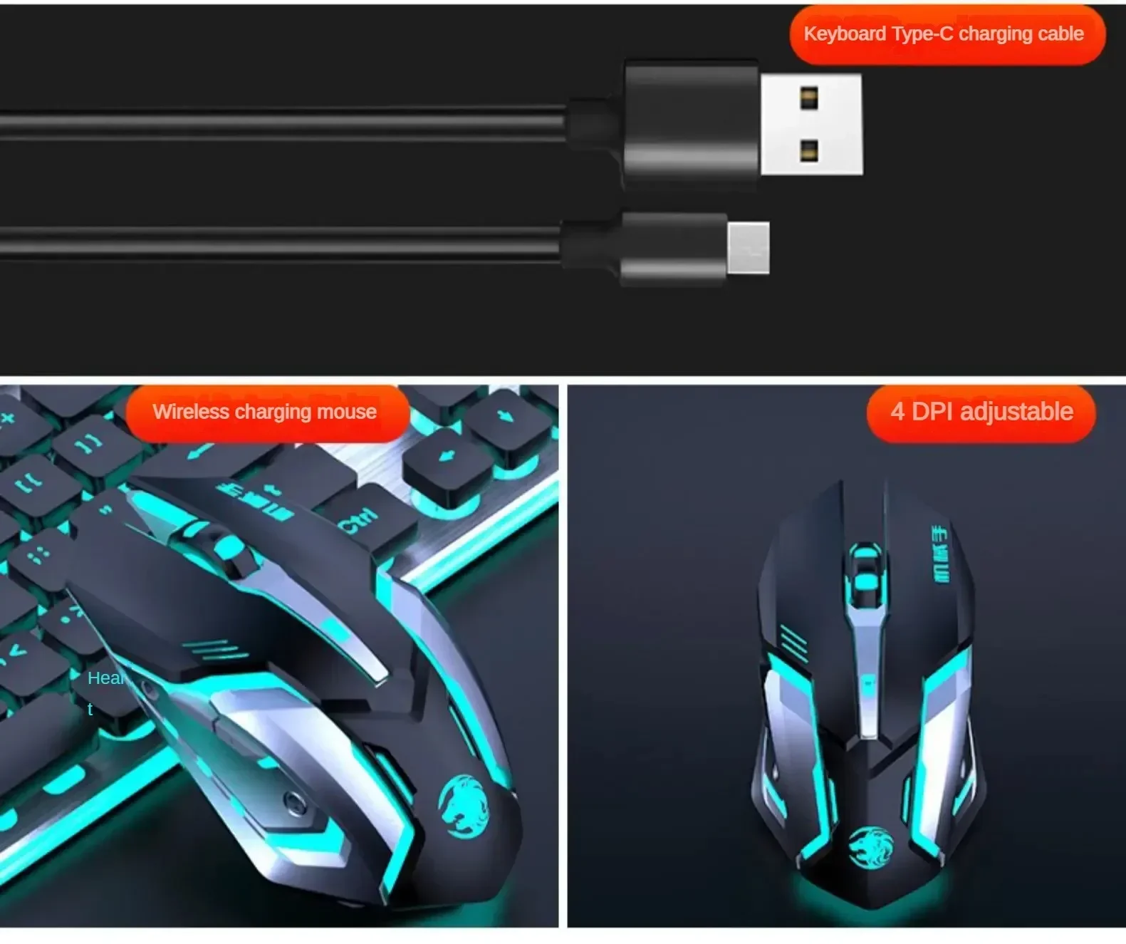 EWEADN X7S Wireless Dual Mode Ultra-thin Keyboard And Mouse | Unendingtech