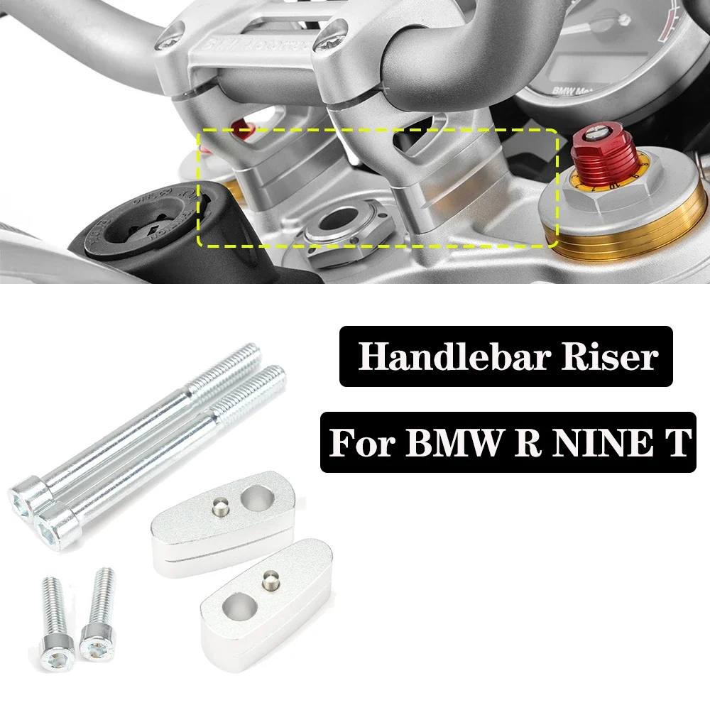 For-BMW-R-nine-T-2014-2022-Handlebar-Riser-Lift-Kit-20MM-Height ...