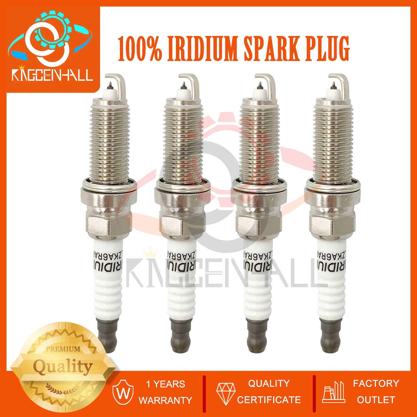 4-6-8pcs-High-Quality-LZKAR6AP-11-22401-ED815-Iridium-New-Spark-Plug ...