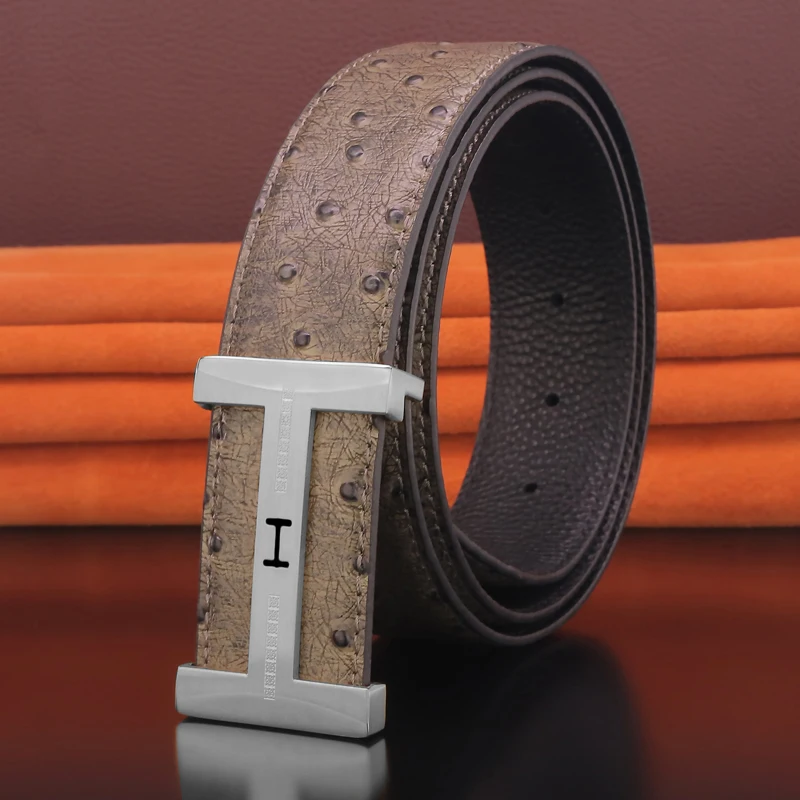 Hermes H Letter Buckle Mens Belt