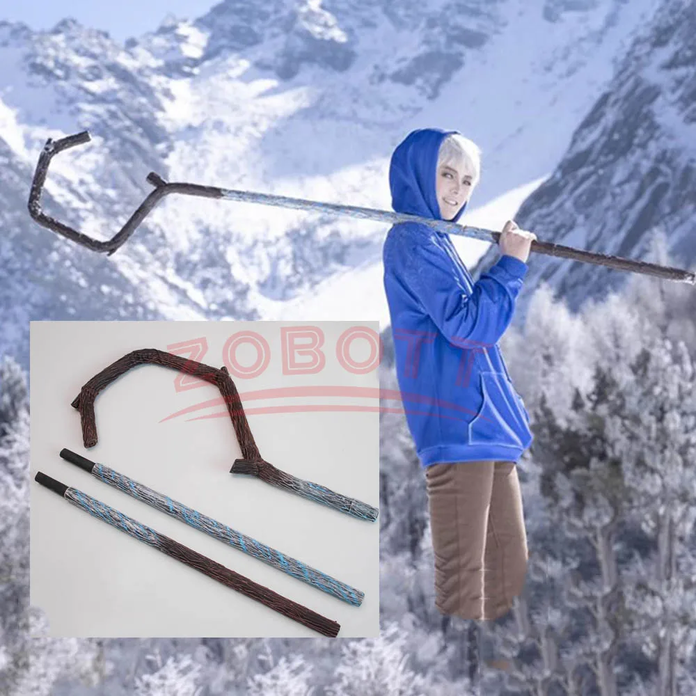 180CM Rise of The Guardians Jack Frost Staff Walking Sticks Cosplay ...