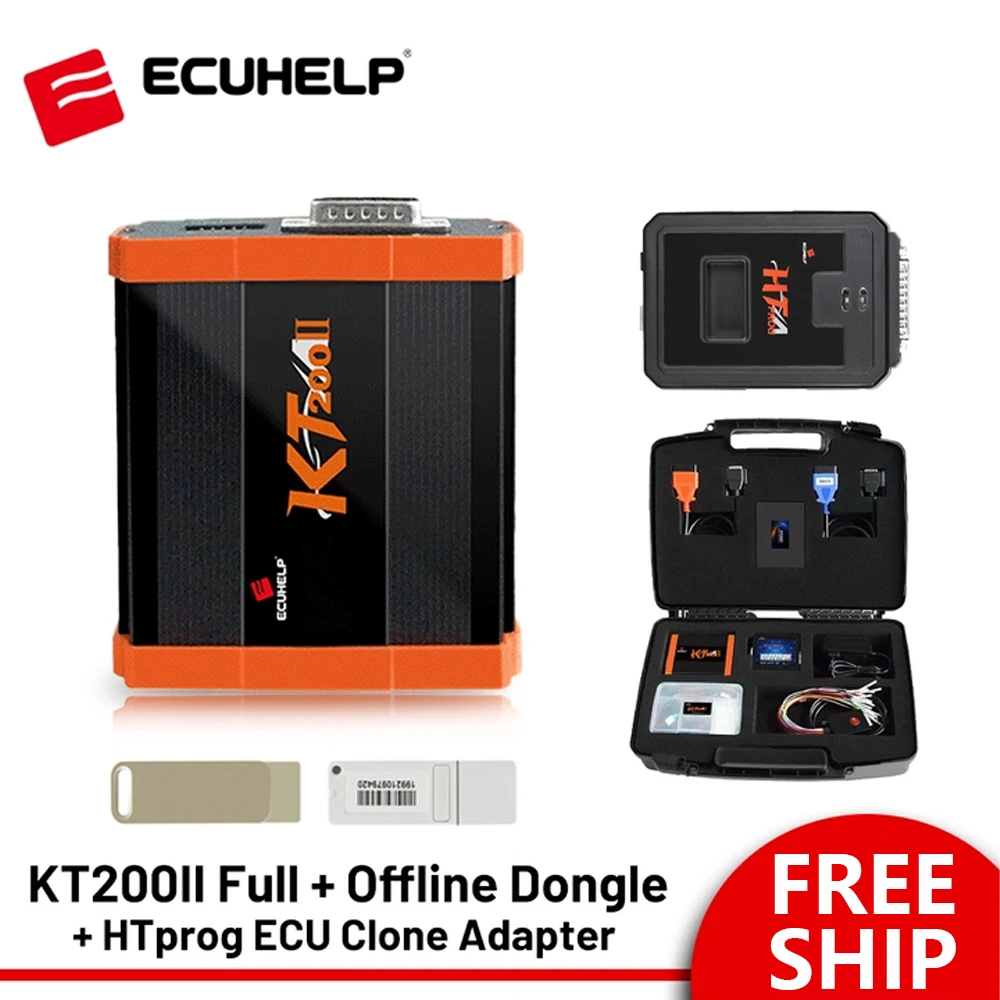 ECUHELP-KT200II-Gen2-Full-Version-with-Offline-Workstation-HTprog-ECU ...