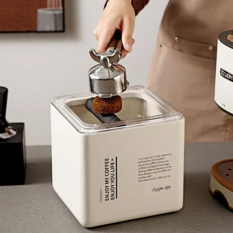 Coffee-Grounds-Bucket-Bar-Counter-Espresso-Machine-Powder-Residue ...