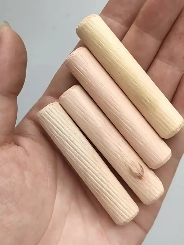 Crib Pegs Pins On Wood Board Horizontal Version Construction Concept ...