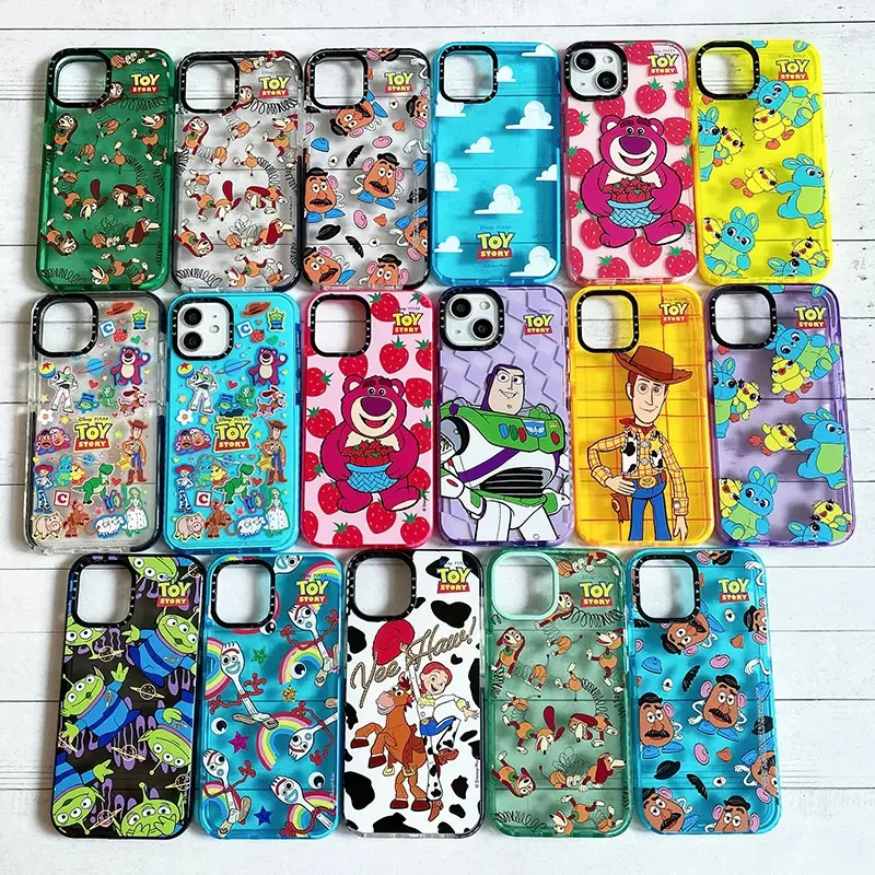 Cartoon-Toy-Story-Woody-Buzz-Lightyear-Phone-Case-For-iPhone-15-14-13 ...