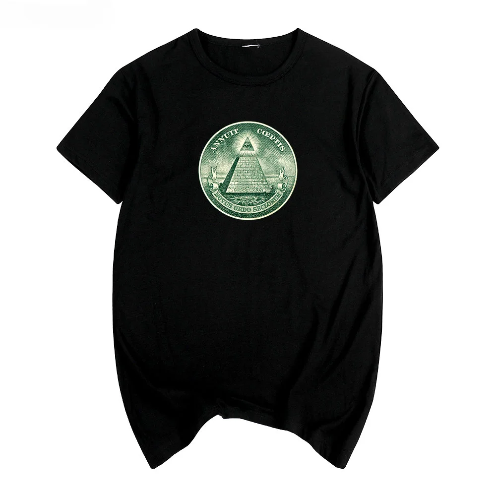 Freemason-Illuminati-All-Seeing-Eye-T-shirt-Cotton-Men-T-shirt-New-TEE ...