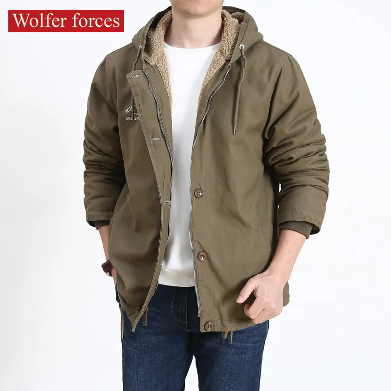 Military-Jacket-for-Men-Oversize-Tactical-Military-Cardigan-Heavy ...