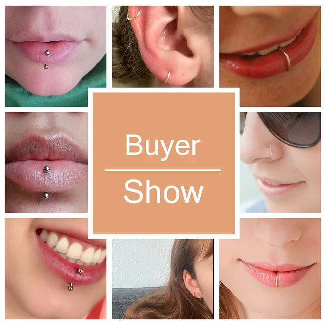 Different Types Of Lip Piercings