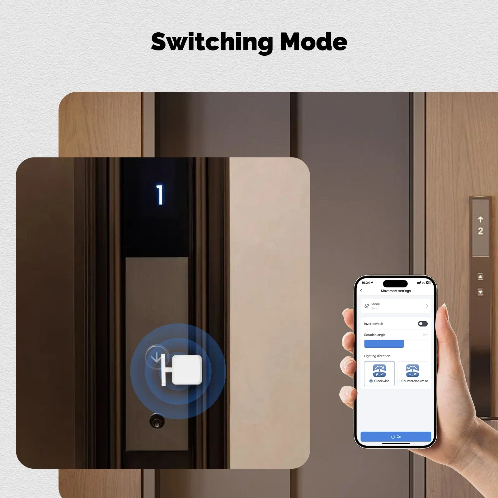 MOES Tuya Smart Bluetooth Finger Roboter Warp Switch Button Key Smart ...