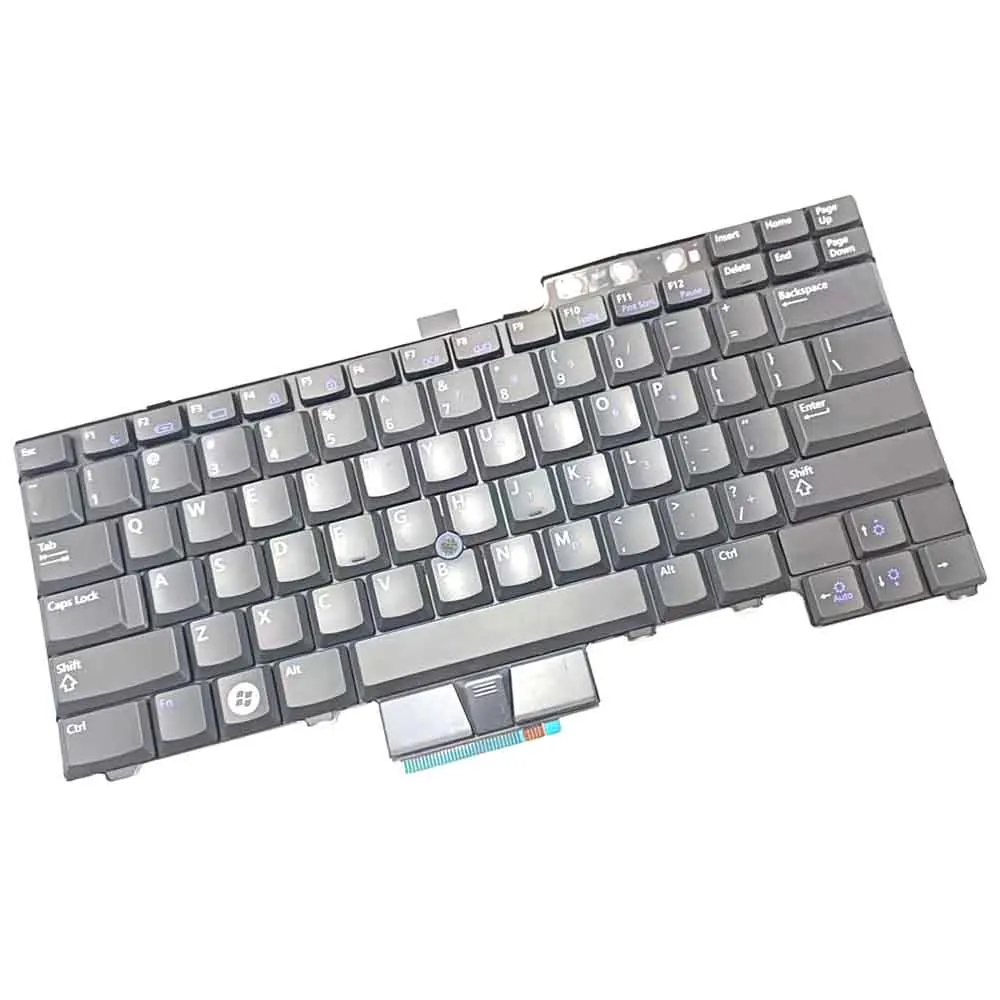 US-Keyboard-With-Trackpoint-For-Dell-For-Latitude-E6400-E6410-E5500 ...