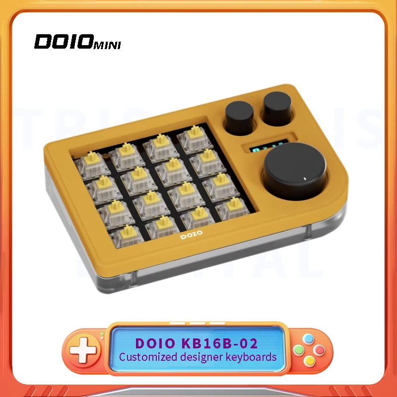 Doio-16-klawiatura-z-klawiszami-Kb16b-02-Retro-mechaniczna-klawiatura-podw-jny-tryb-Bluetooth ...