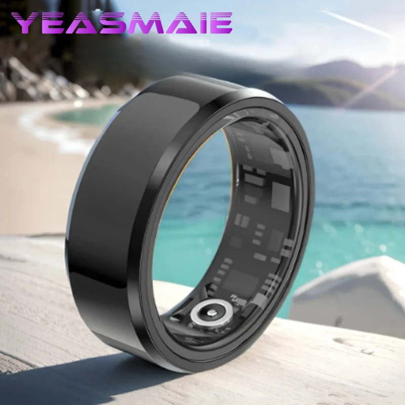 New-Multifunctional-Bluetooth-Smart-Rings-Men-Health-Monitoring-Sports ...